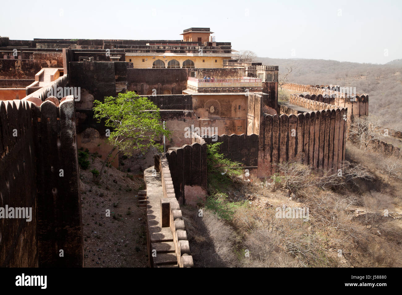 Jaigarh Fort near Jaipur in Rajasthan, India Stock Photo - Alamy