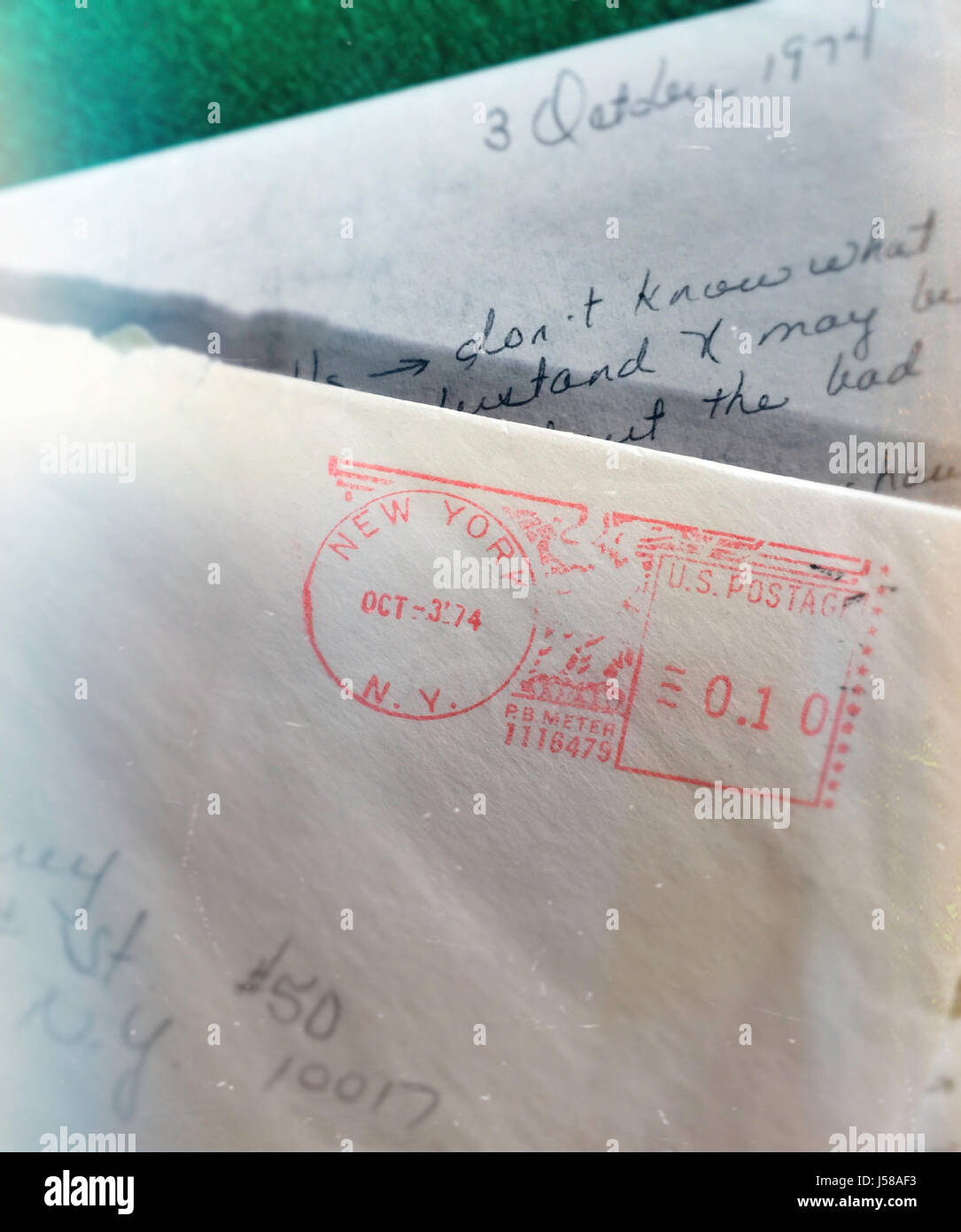 Postmark hi-res stock photography and images - Alamy