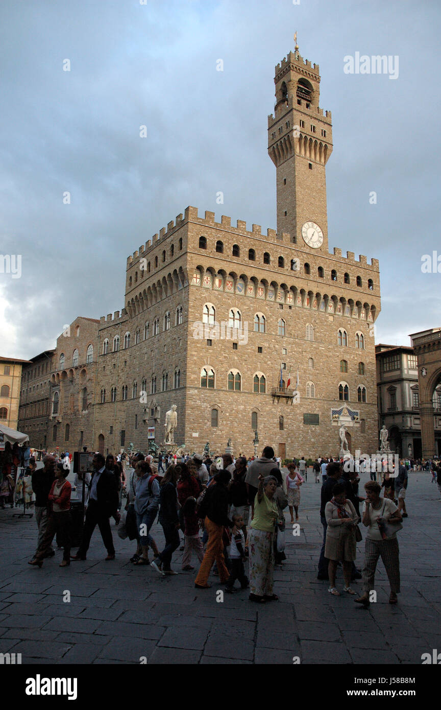 tuscany town hall florence italy fall autumn palazzo vecchio firenze ...