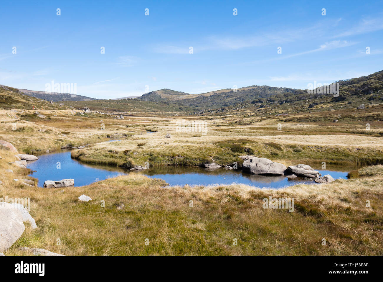 Perisher Valley Landscape Stock Photo - Alamy