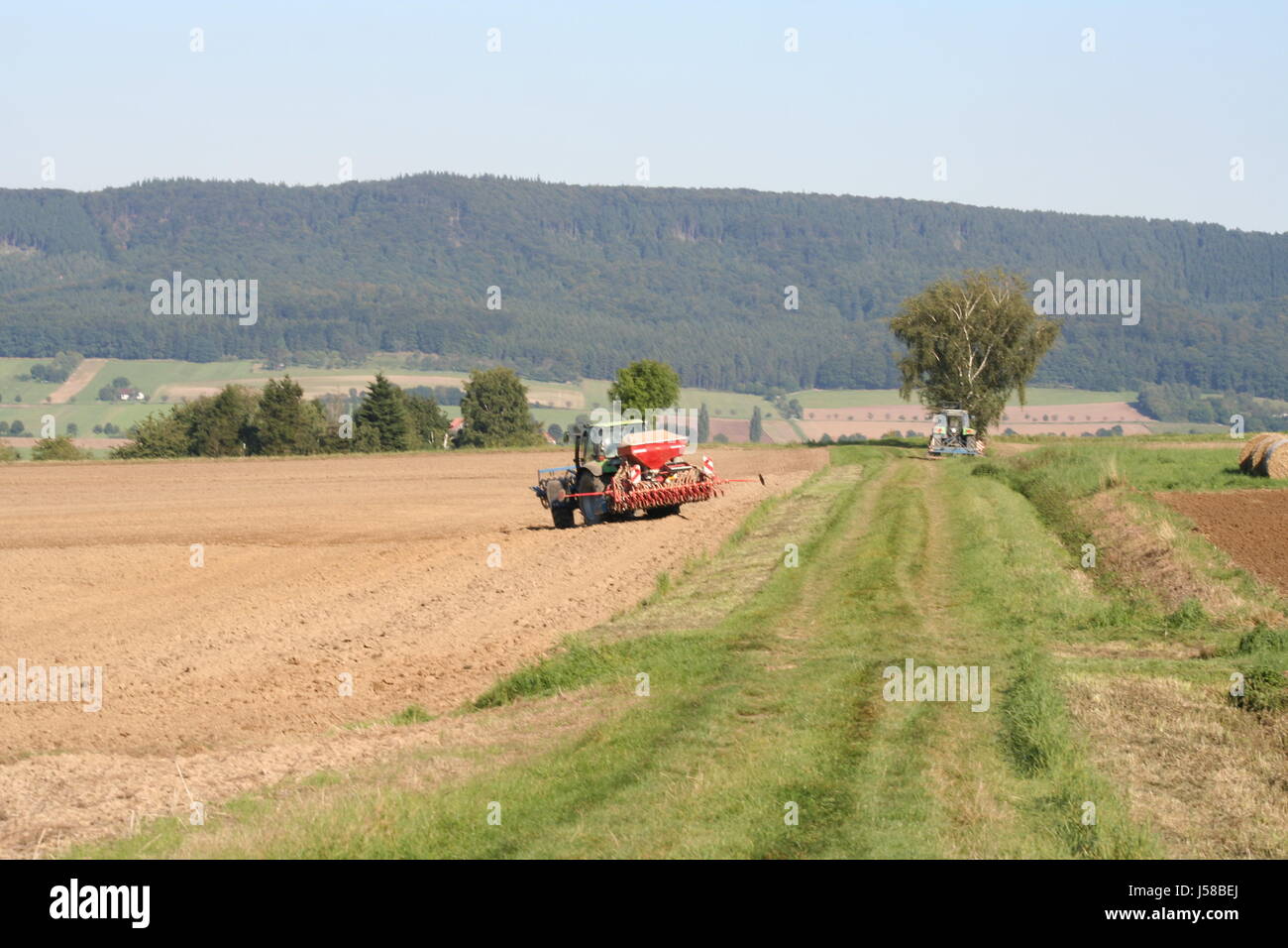 agriculture farming dirt road field farm labour acre tractor farmer ...