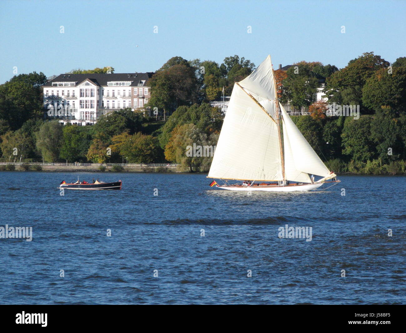 seafaring wanderlust romanticism hamburg outing sailing boat sailboat ...