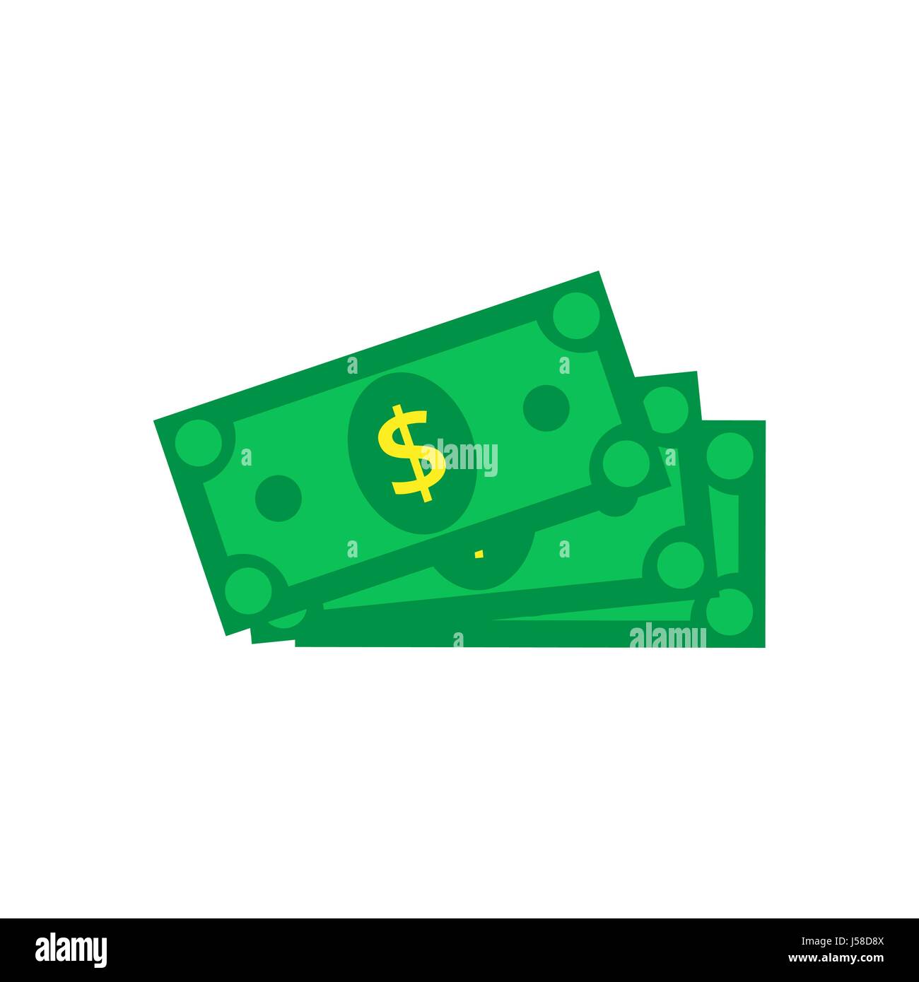 Cash illustration Stock Vector Images - Alamy