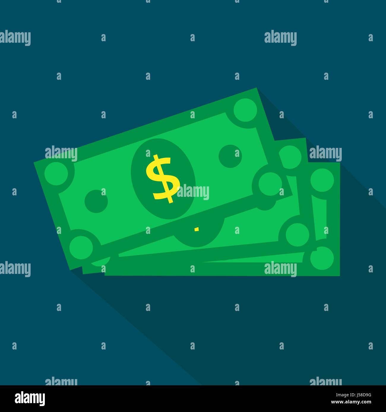 Debt concept illustration Stock Vector Images - Alamy