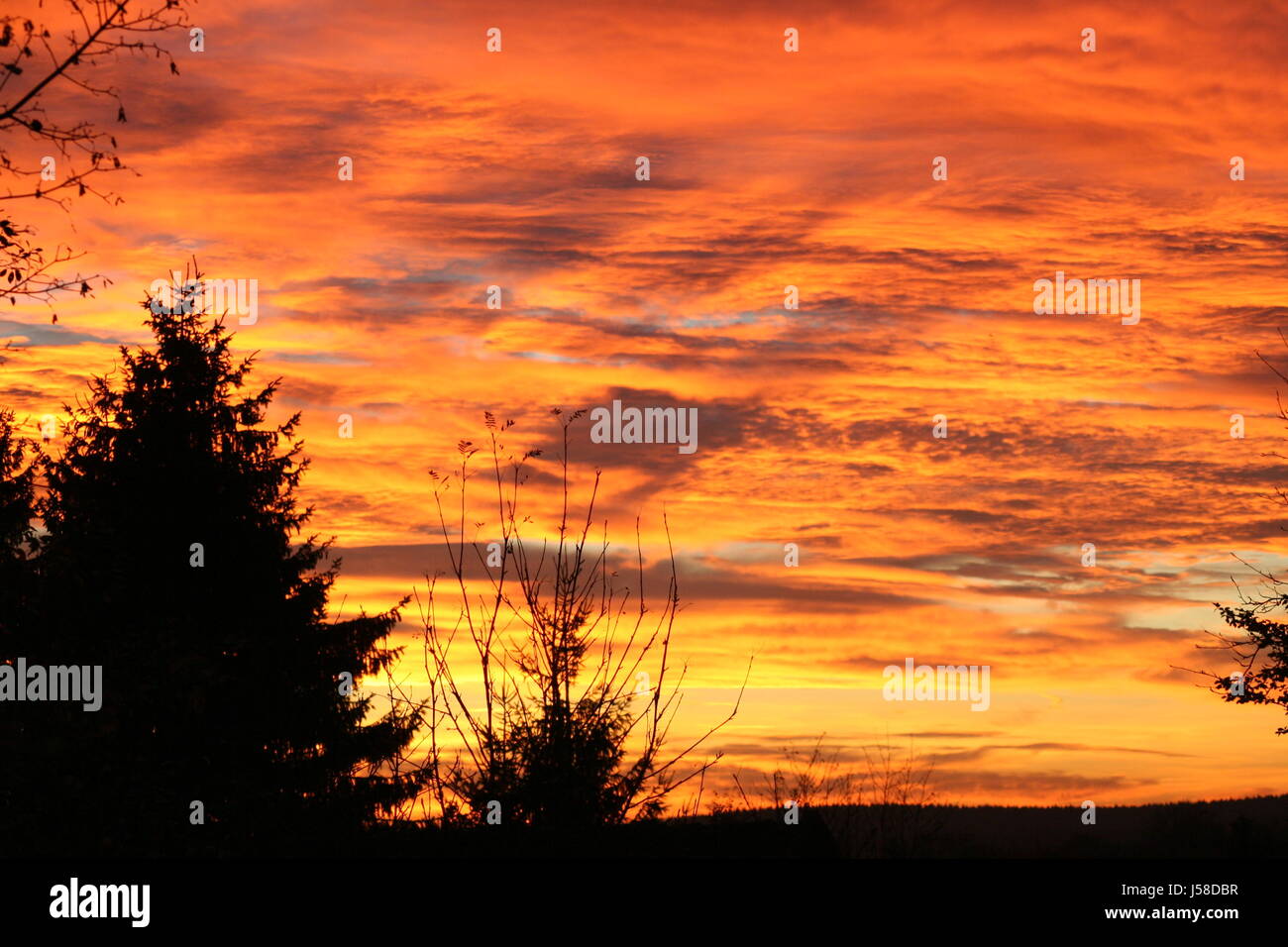 the sky burns Stock Photo - Alamy