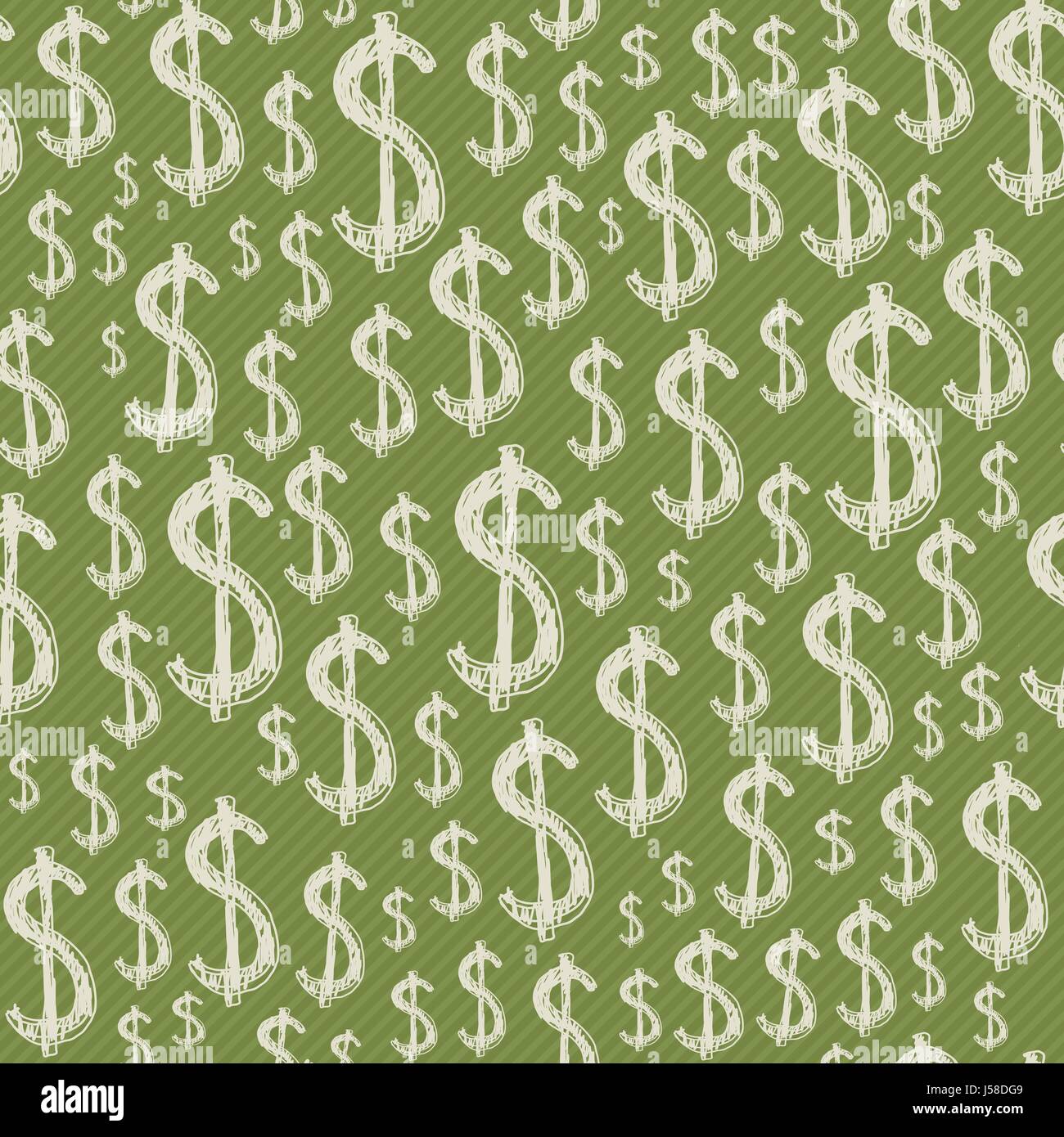Dollars signs seamless pattern Stock Vector Image & Art - Alamy