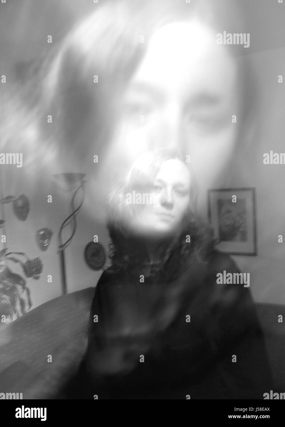 Ghost hour Black and White Stock Photos & Images - Alamy