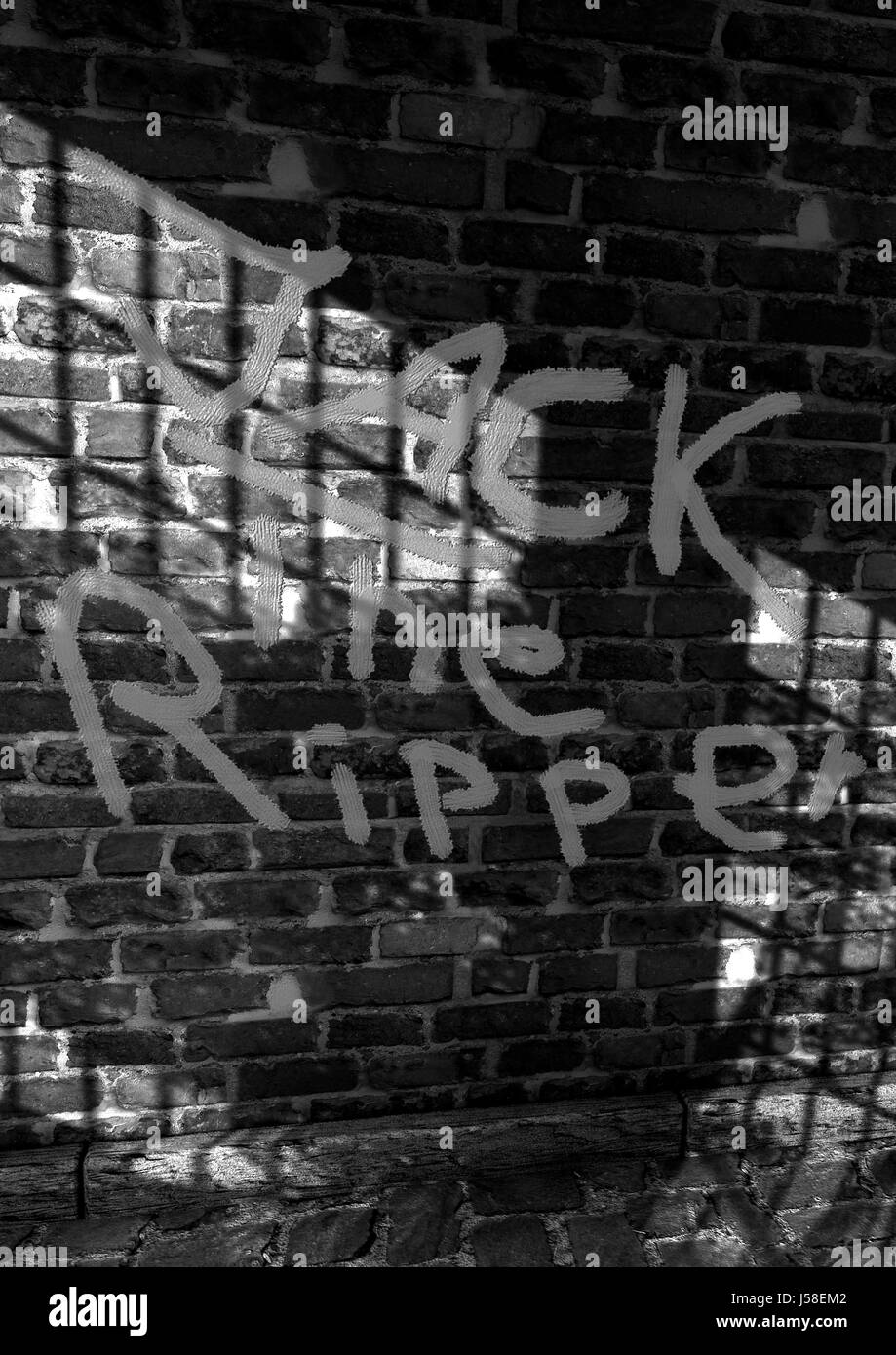 Jack ripper london Black and White Stock Photos & Images - Alamy