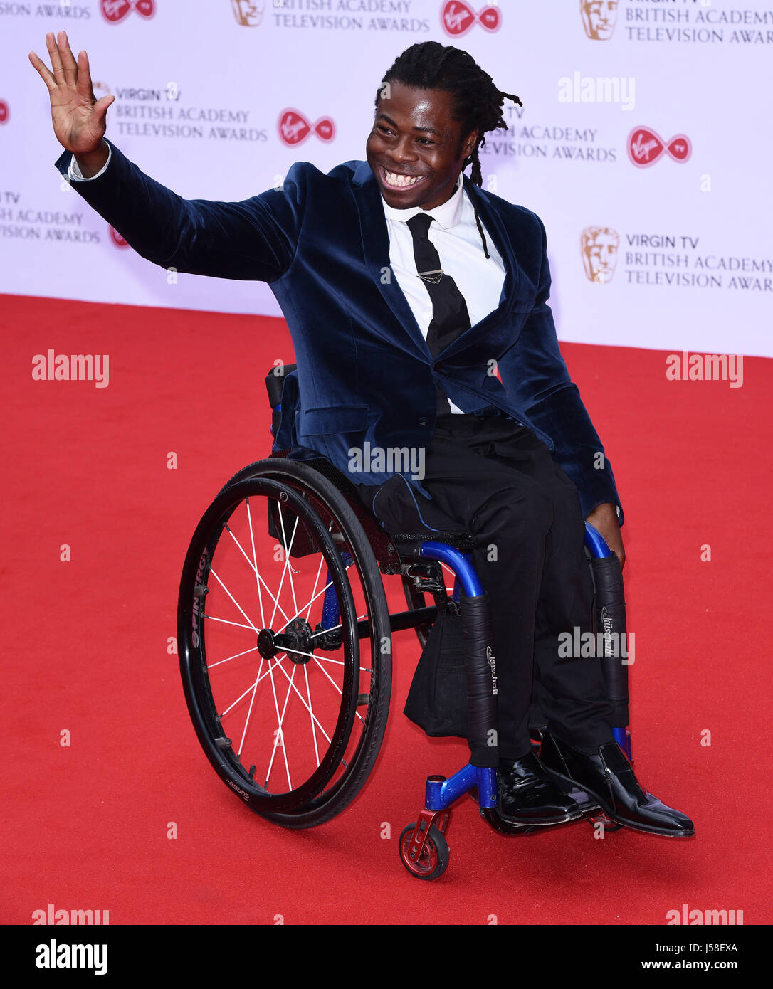 London, UK. Ade Adepitan at The Virgin TV British Academy (BAFTA ...