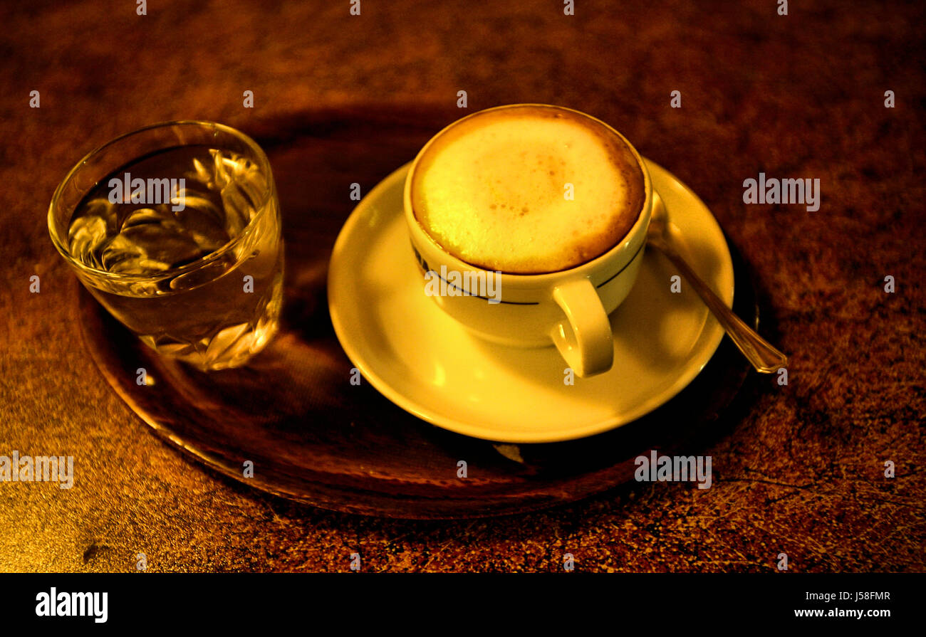 a melange please Stock Photo - Alamy
