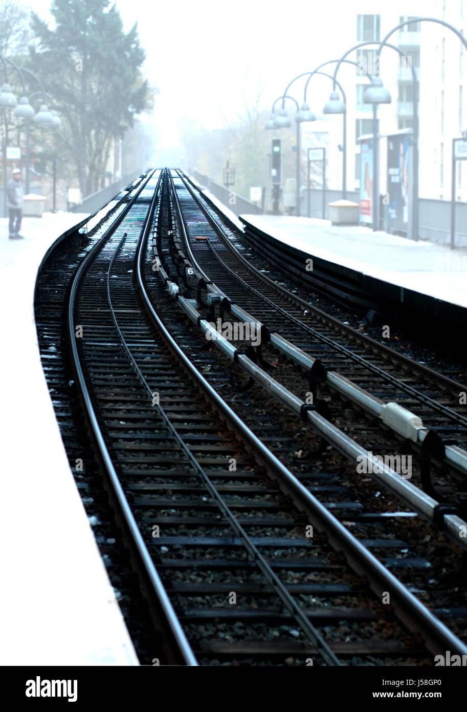 track into infinity Stock Photo - Alamy