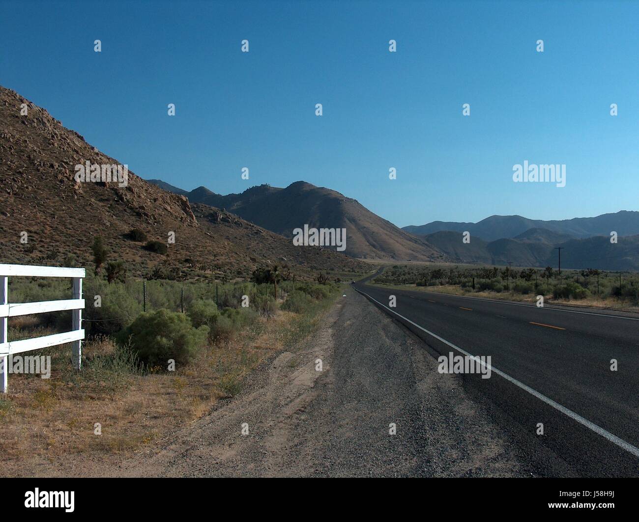 dream road in california Stock Photo - Alamy