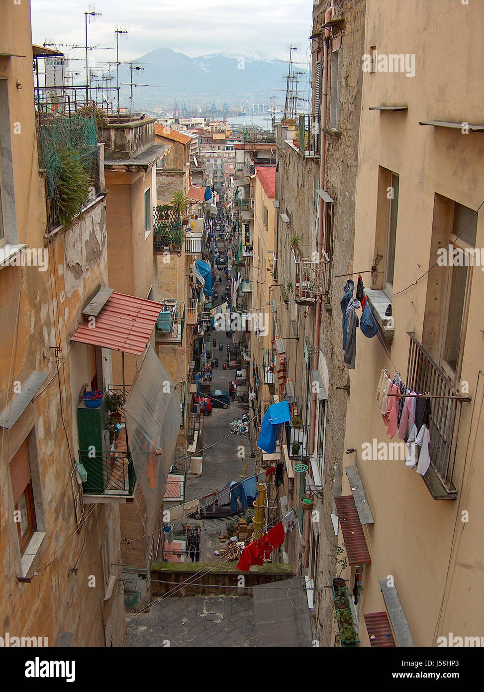 Naples poverty hi-res stock photography and images - Alamy