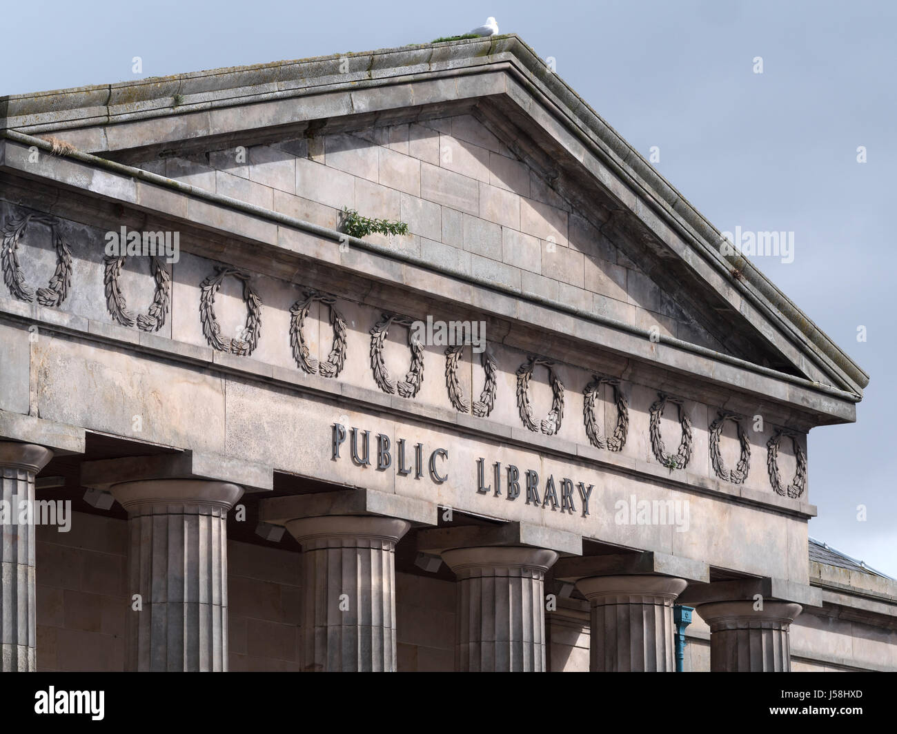 Public Library building, Inverness, Scotland, UK Stock Photo - Alamy