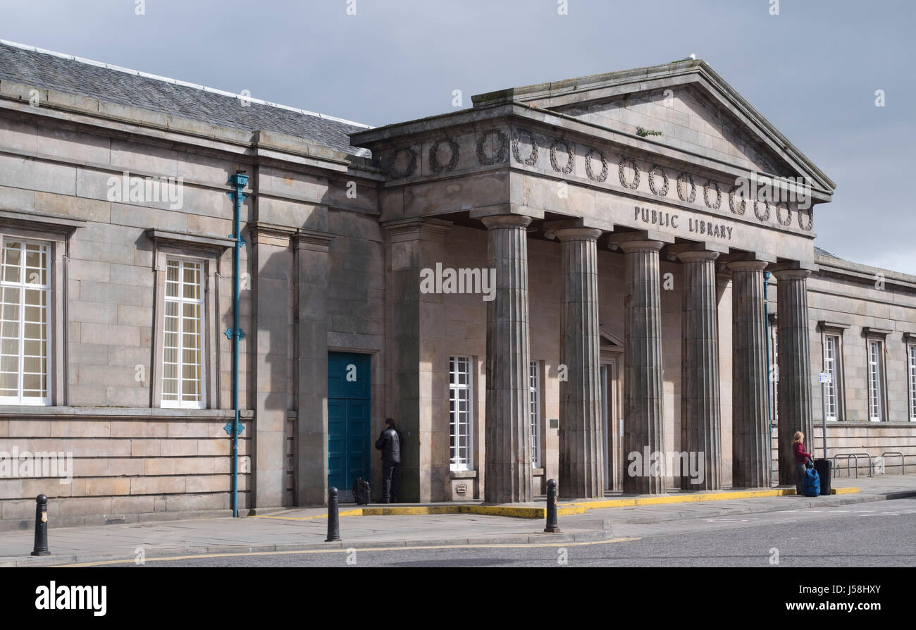 Public Library building, Inverness, Scotland, UK Stock Photo - Alamy