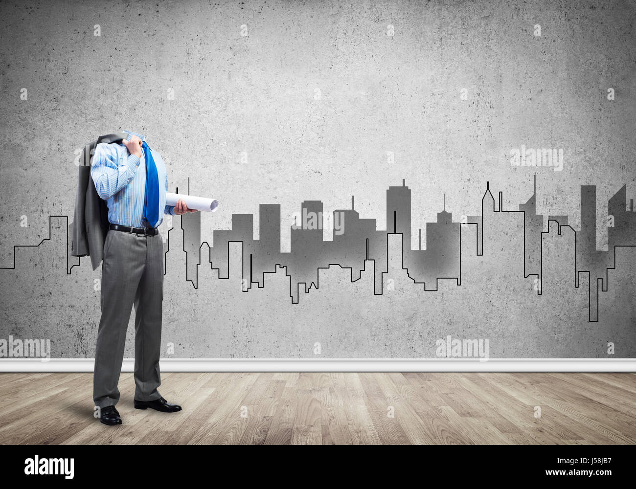 Man of engineering profession Stock Photo - Alamy