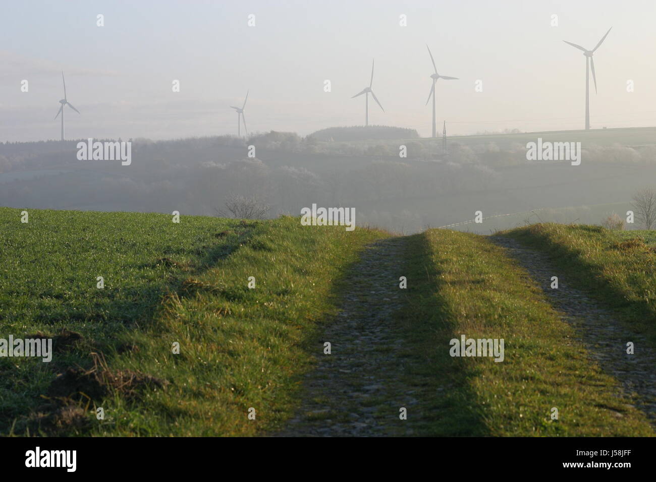 generation of electricity dirt road energy power electricity electric ...