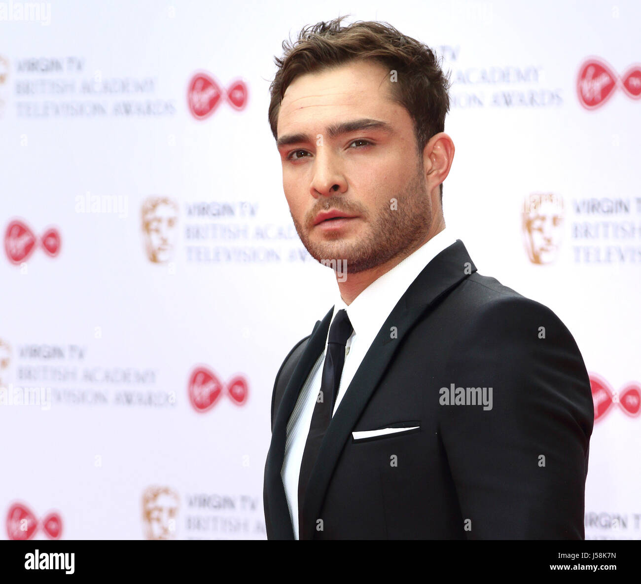 London, UK. Ed Westwick at Virgin TV British Academy Television Awards ...