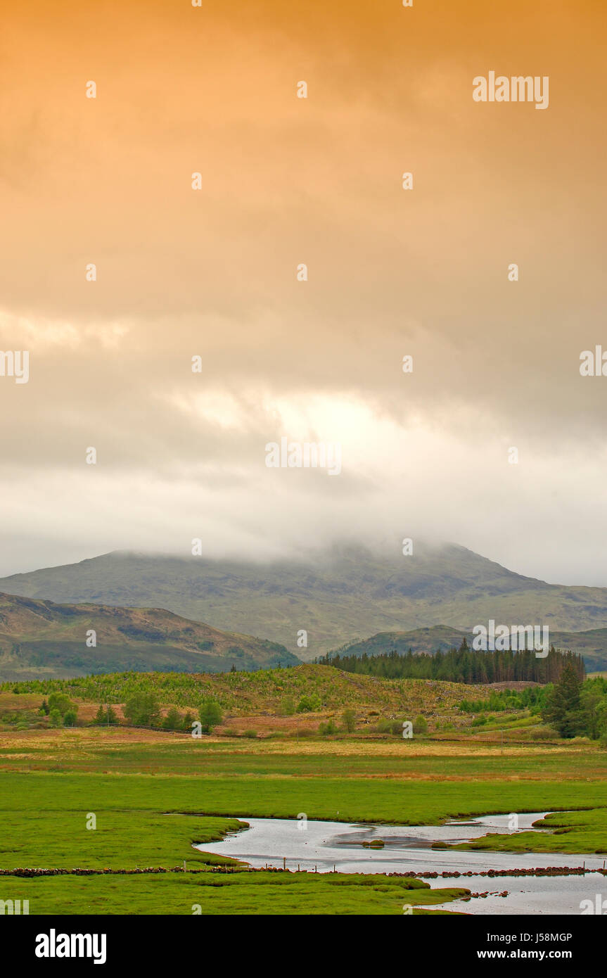 Loch an eilein and loch an ellen hi-res stock photography and images ...