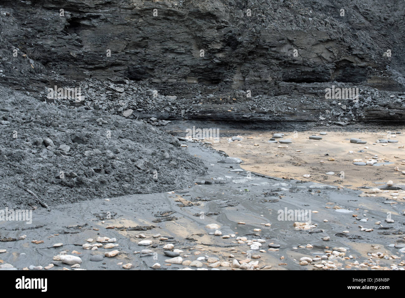 Fossil-enriched cliffs at Charmouth, Dorset Stock Photo - Alamy