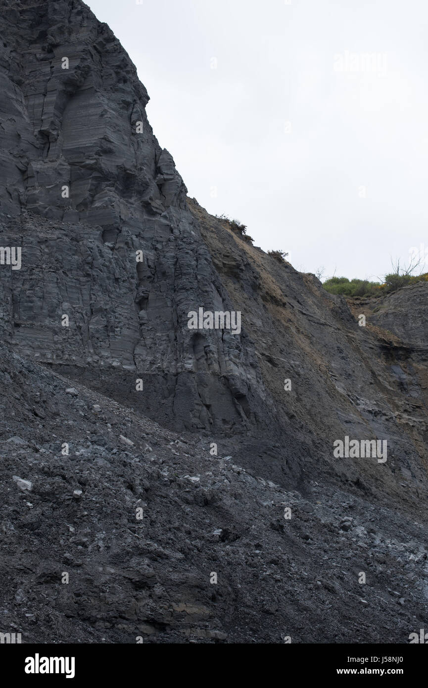 Fossil-enriched cliffs at Charmouth, Dorset Stock Photo - Alamy