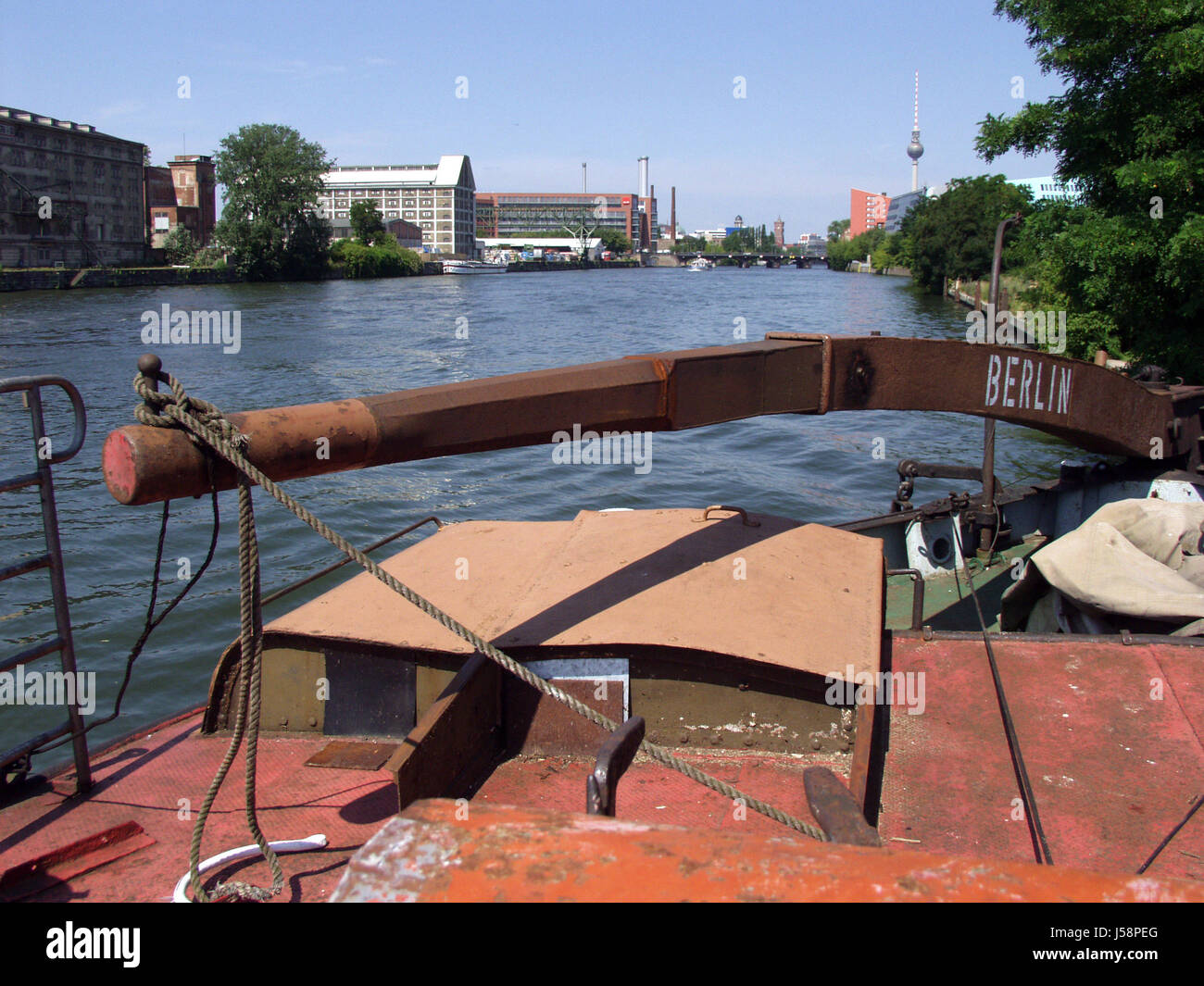 berlin pre houseboat river water rowing boat sailing boat sailboat boat ...