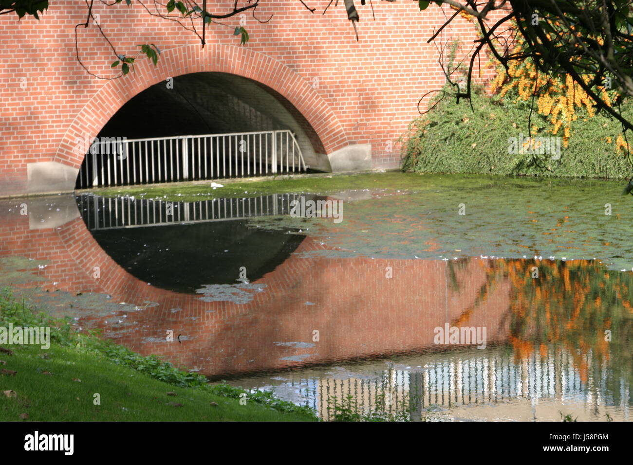 stream tunnel reflection style of construction architecture ...