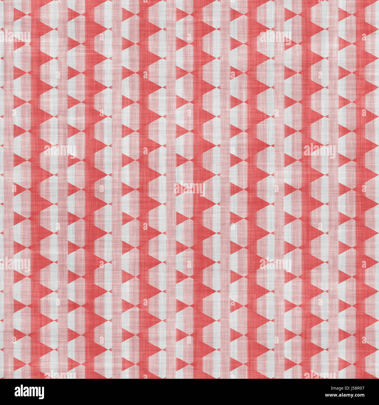 Seamless red and white geometric texture Stock Photo - Alamy
