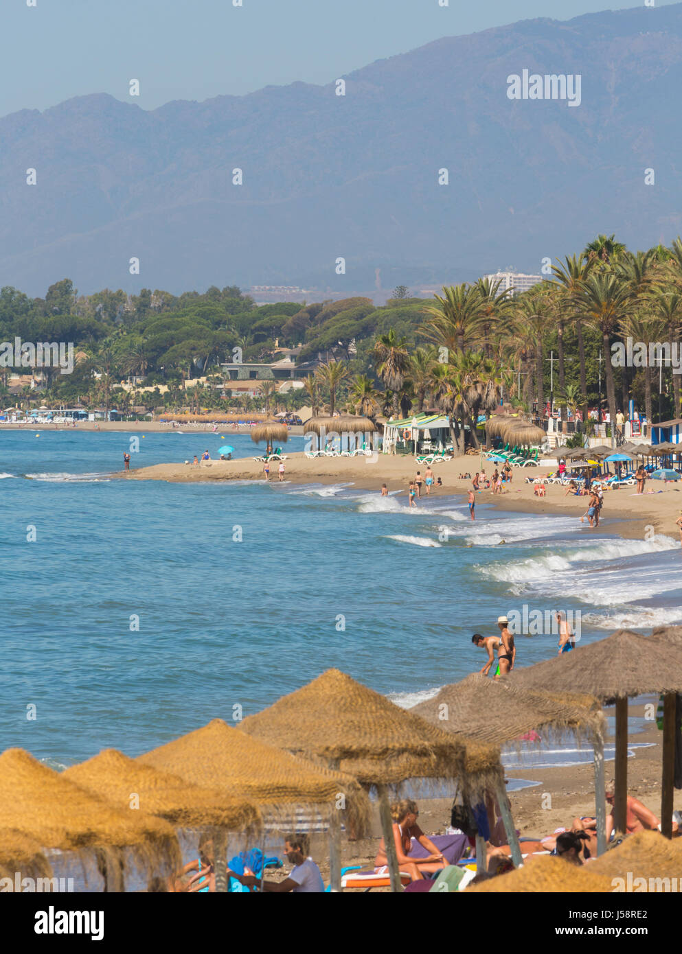 Marbella, Costa del Sol, Malaga Province, Andalusia, southern Spain. La ...