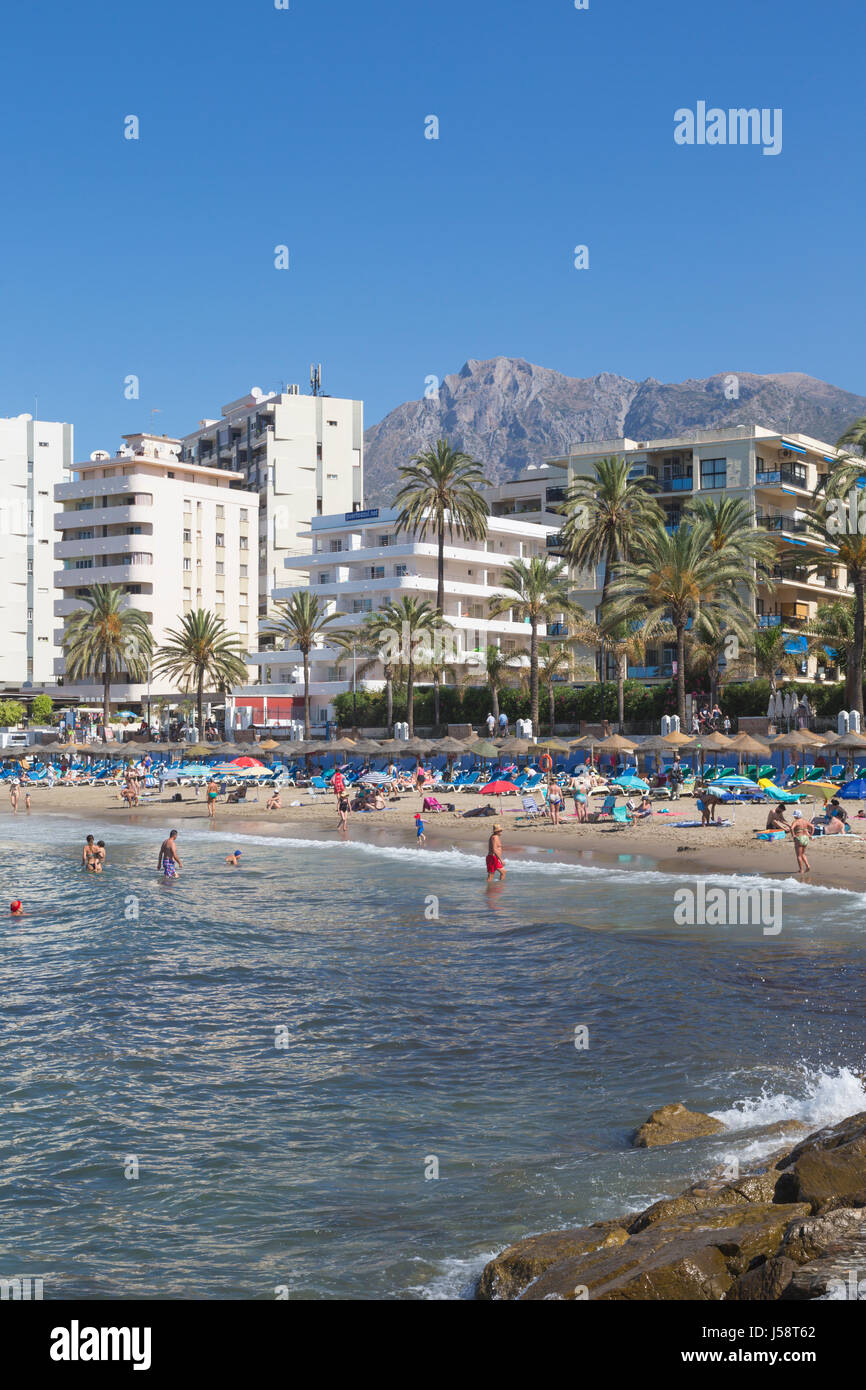 Marbella, Costa del Sol, Malaga Province, Andalusia, southern Spain. La ...