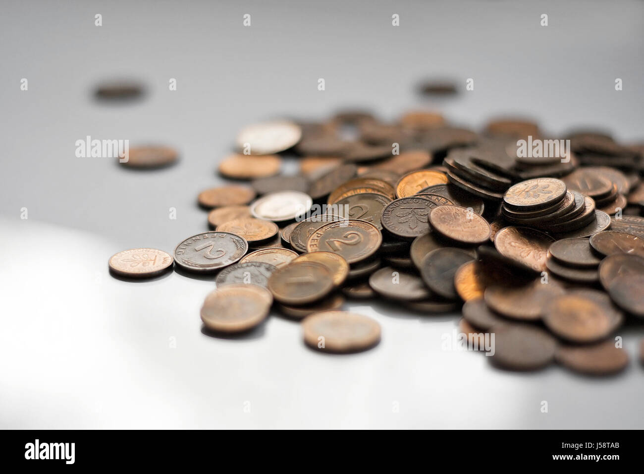 Pennies box hi-res stock photography and images - Alamy