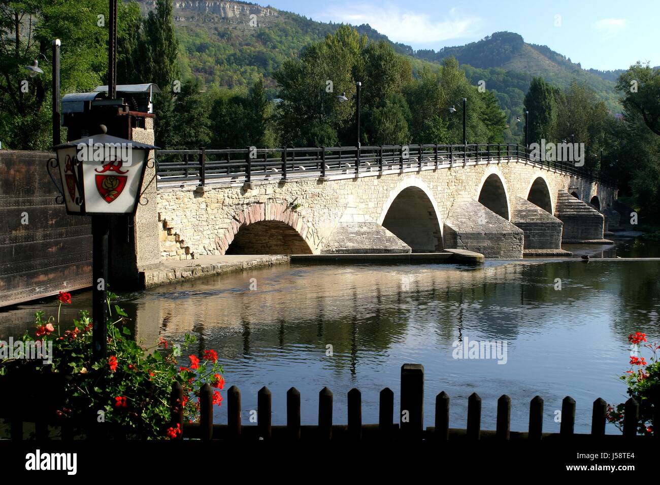 historical,mountains,bridge,weir,arched bridge,jena,alte burgauer brcke ...