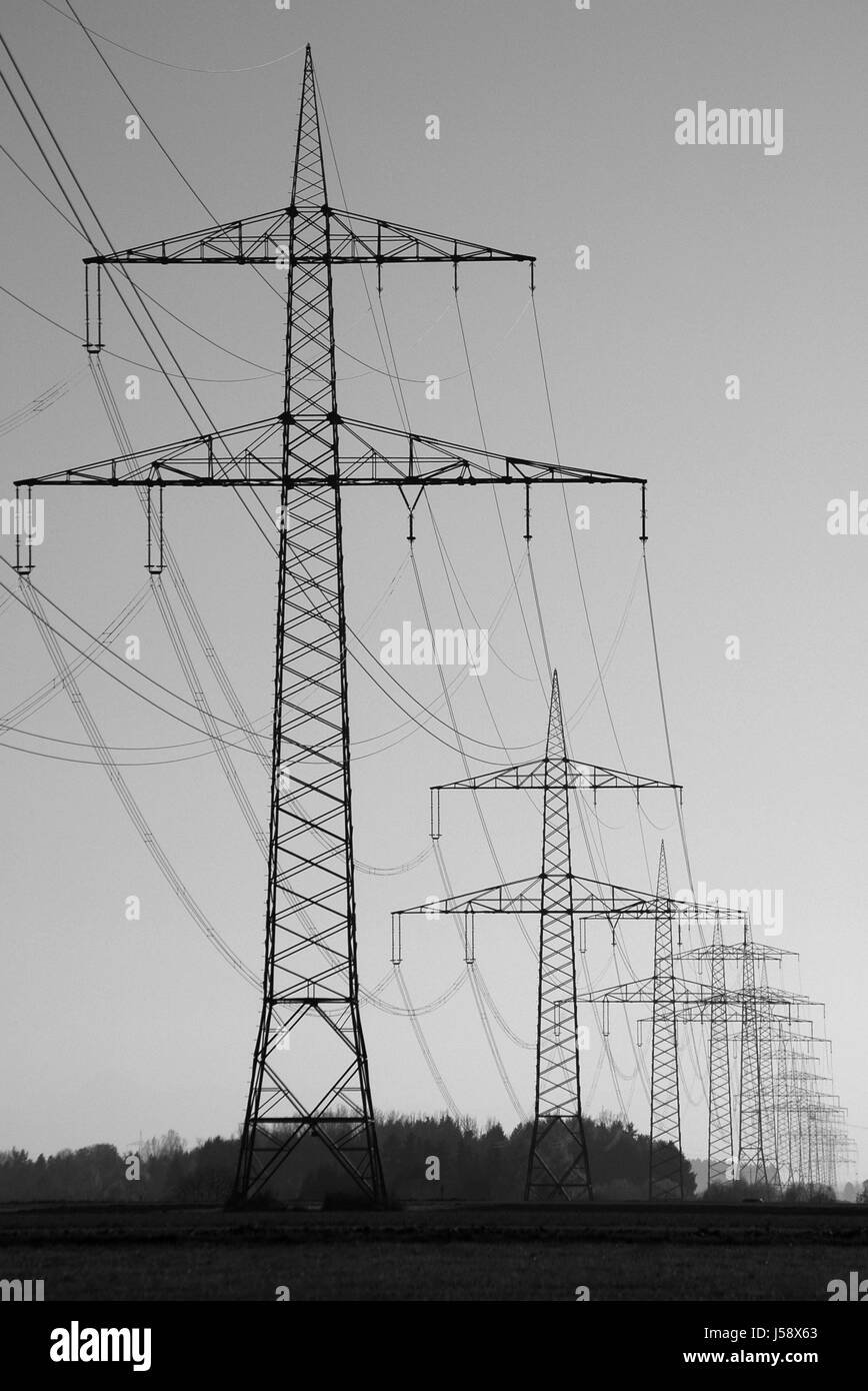 danger energy power electricity electric power steel electric voltage ...