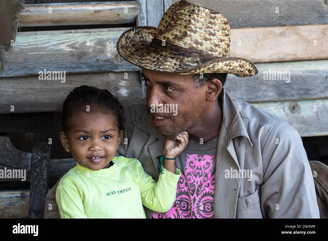 Cuban man daughter hi-res stock photography and images - Alamy