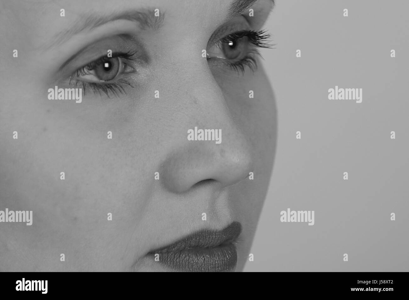 Mourning portrait hi-res stock photography and images - Alamy