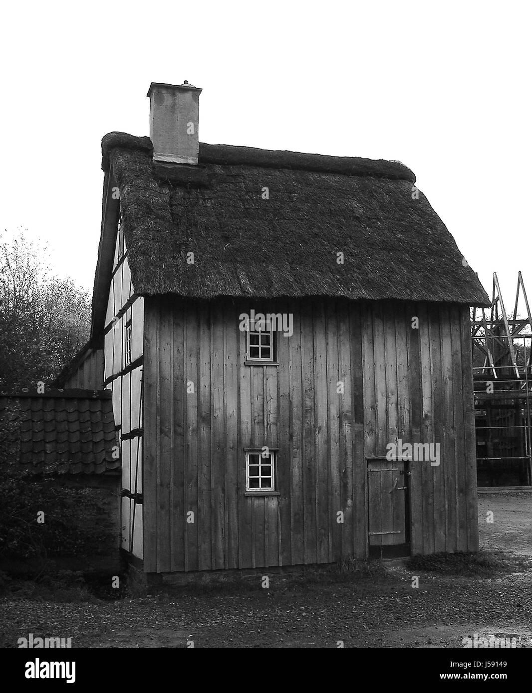 Bowed roof Black and White Stock Photos & Images - Alamy