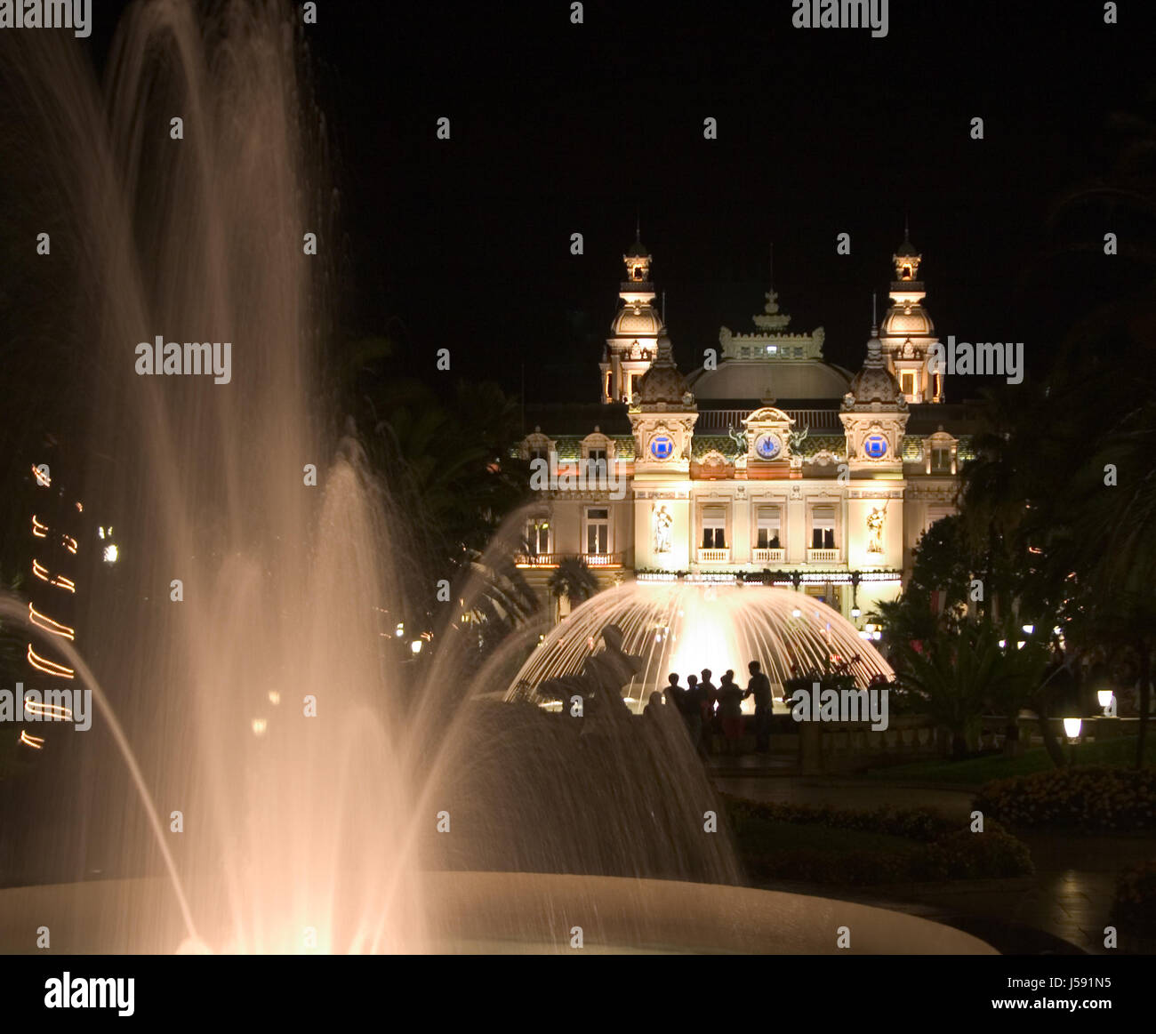 passersby game tournament play playing plays played night nighttime ...