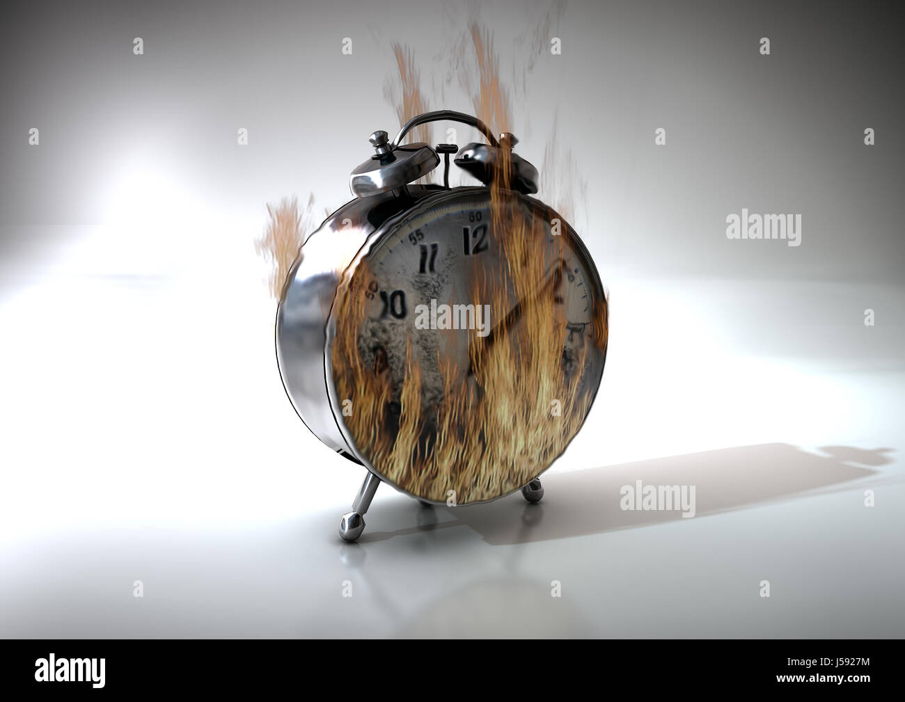 clock pointer date time time indication seconds minutes hours fire ...