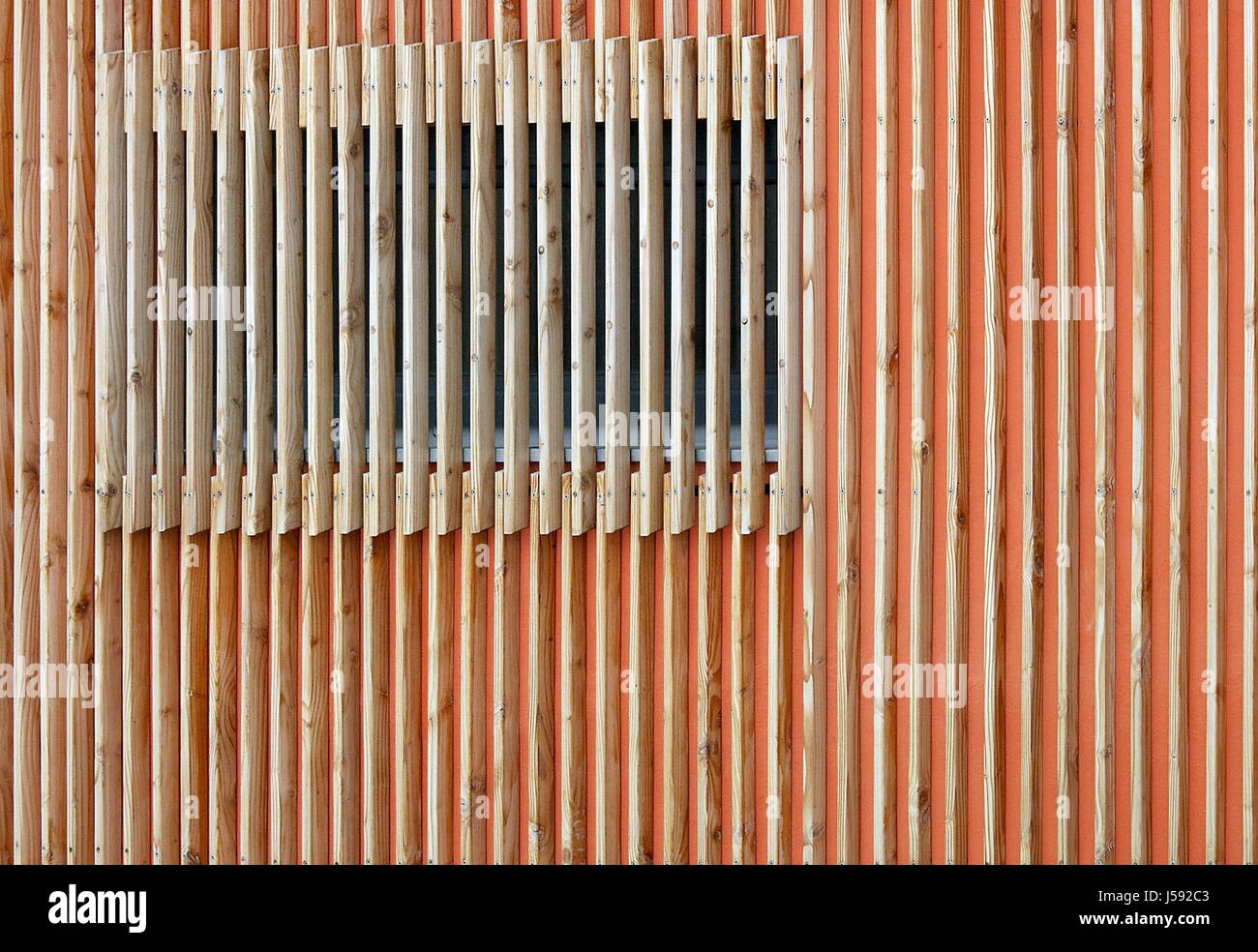 window porthole dormer window pane wood vertical revetment raster laths ...