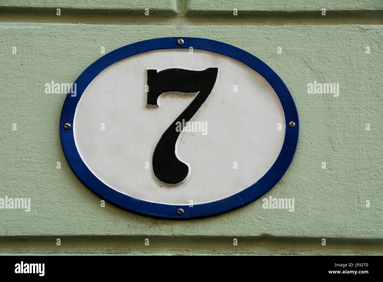 Number seven hi-res stock photography and images - Alamy