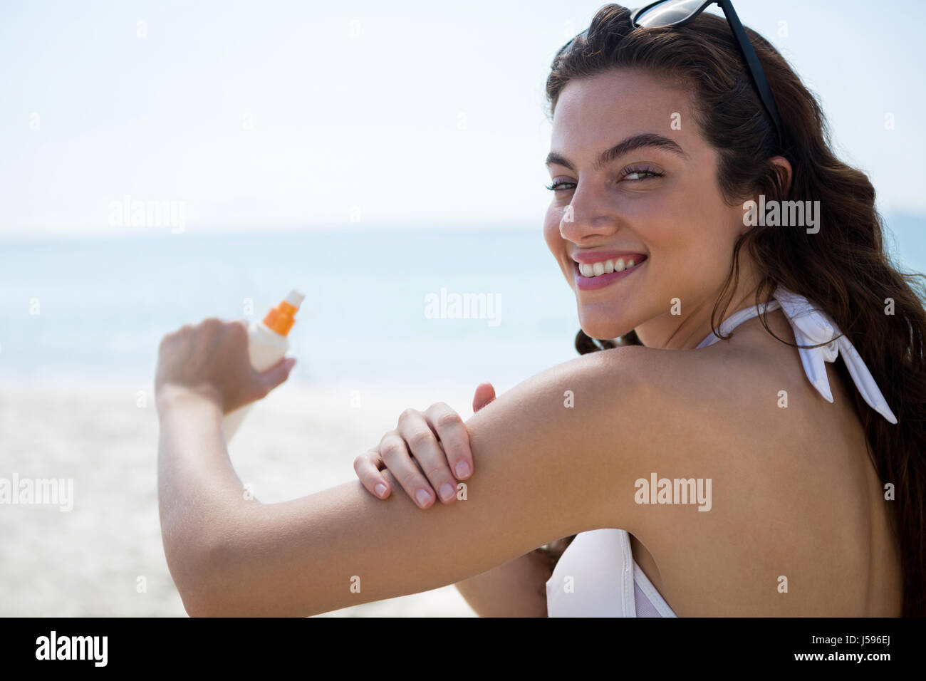 Sunscream hi-res stock photography and images - Alamy