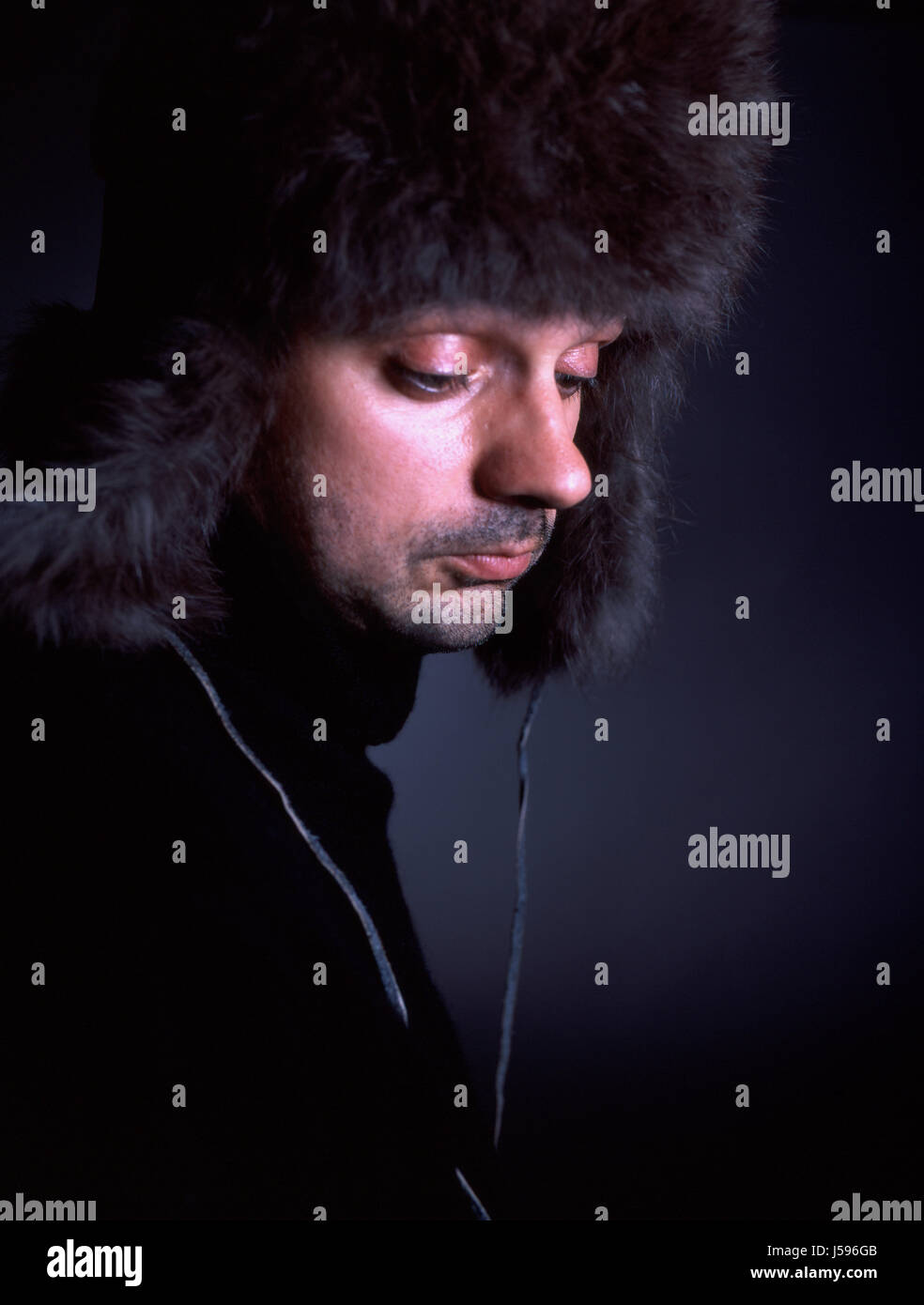 wait waiting men man meditative fashion fashionable winter cold ...