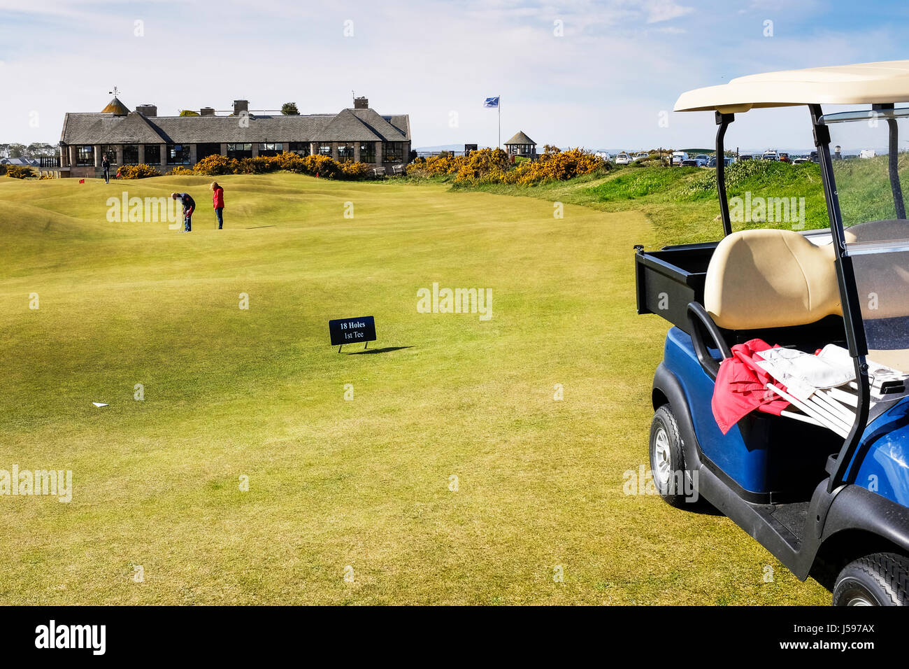 Himalayas Putting course, St Andrews, Fife, Scotland, UK Stock Photo ...