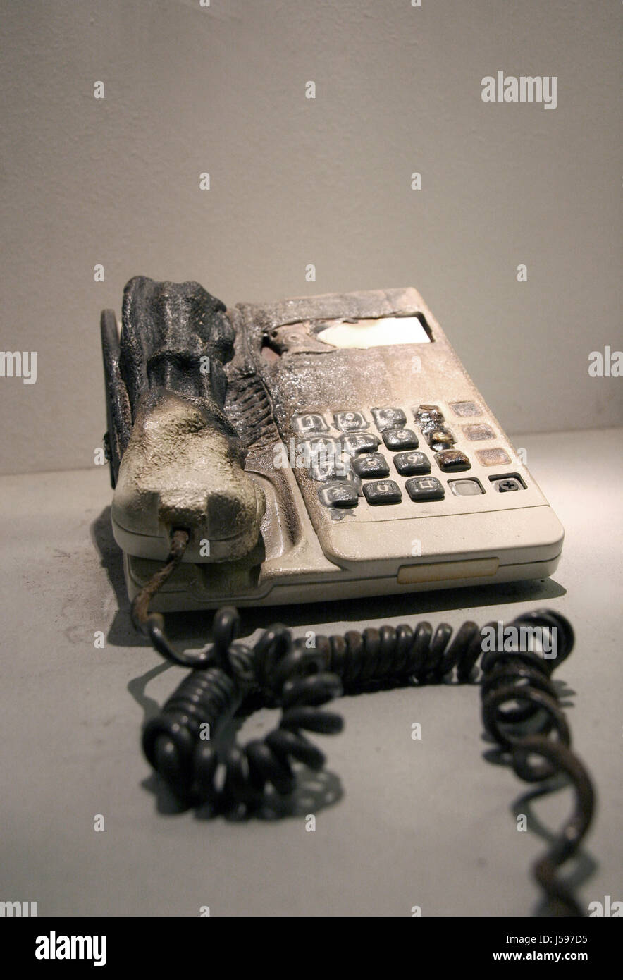 telephone phone danger fire conflagration plastic synthetic material ...