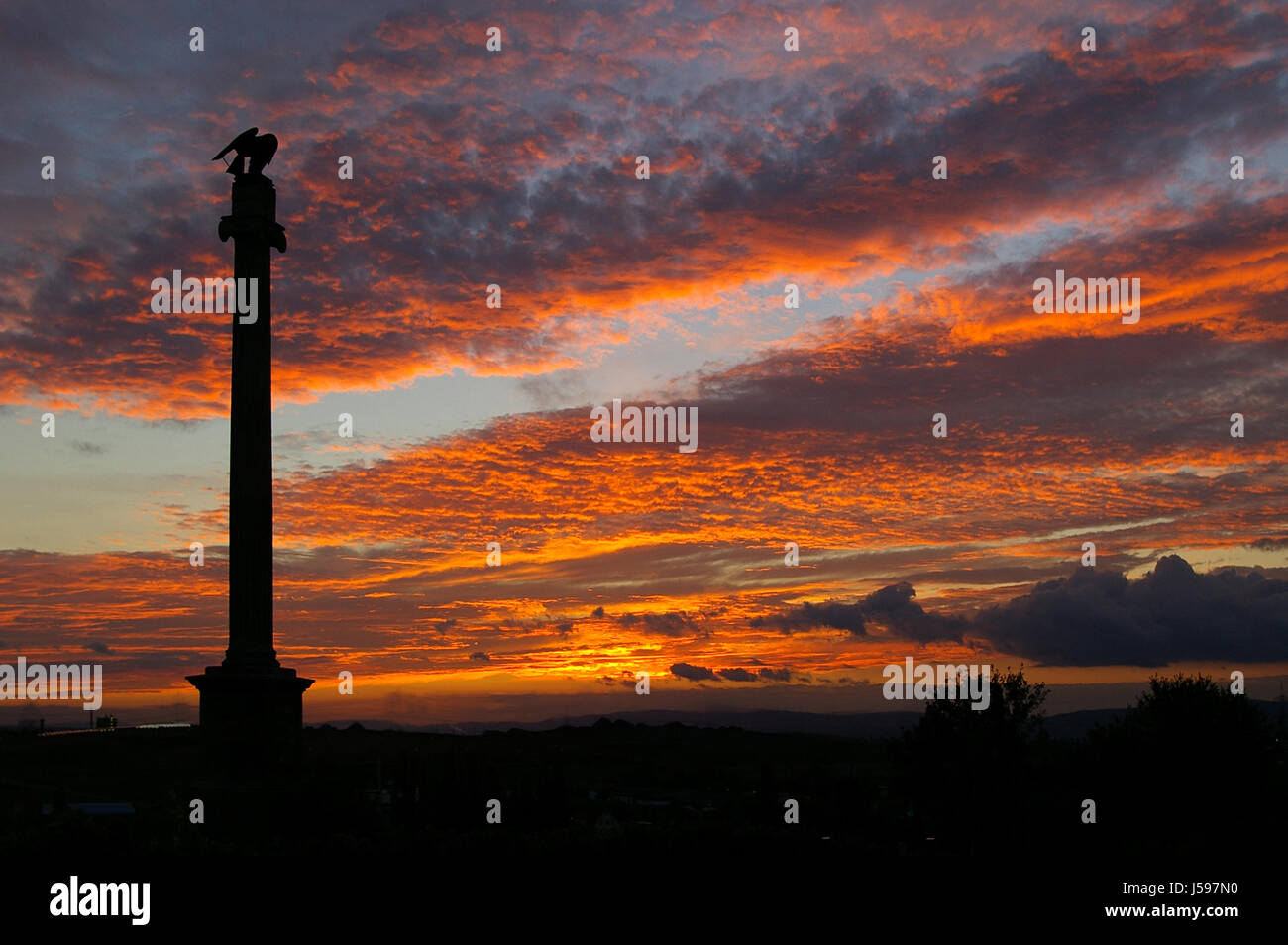 kaiser wilhelm column Stock Photo - Alamy