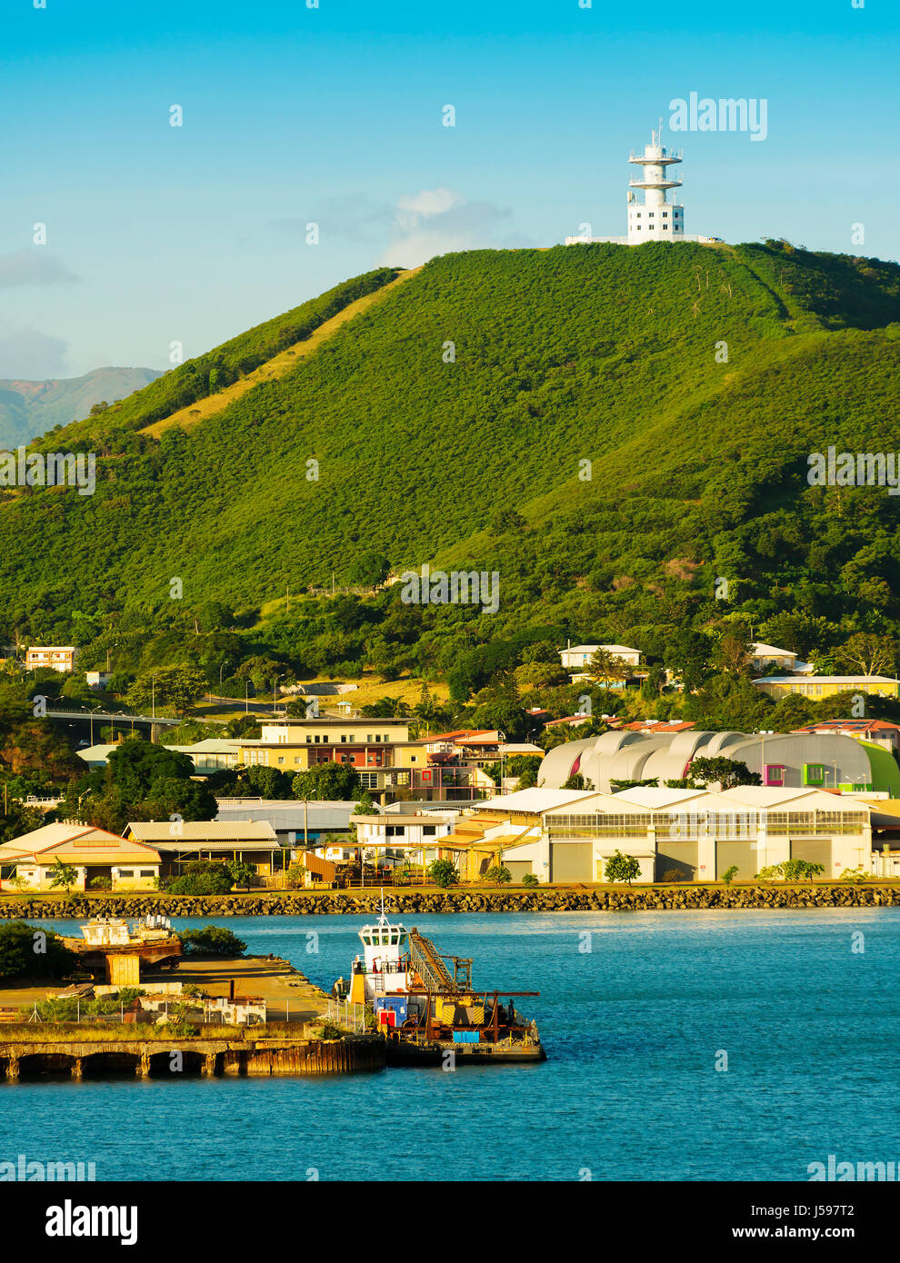 Noumea, capital of New Caledonia view from the bay Stock Photo - Alamy