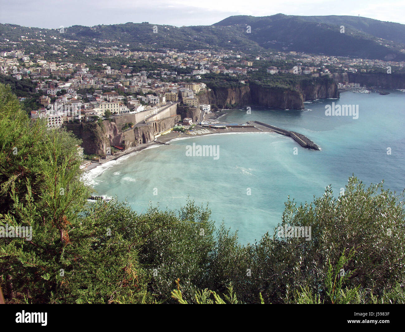 harbor harbours naples southern italy salt water sea ocean water ...