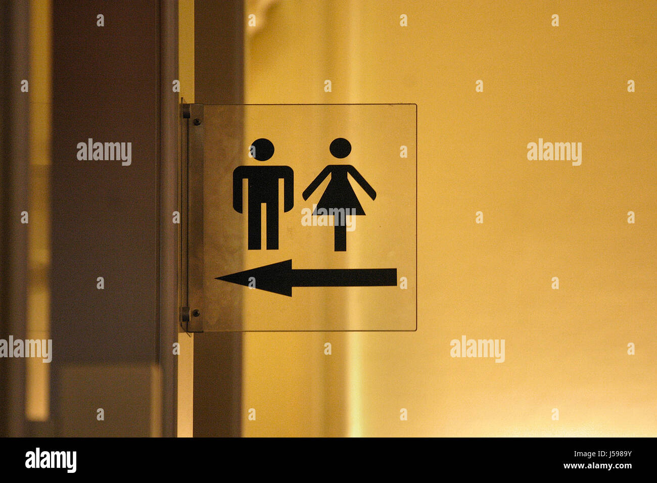Toilet woman men hi-res stock photography and images - Alamy