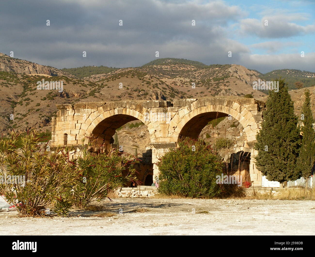 gate of hierapolis Stock Photo - Alamy