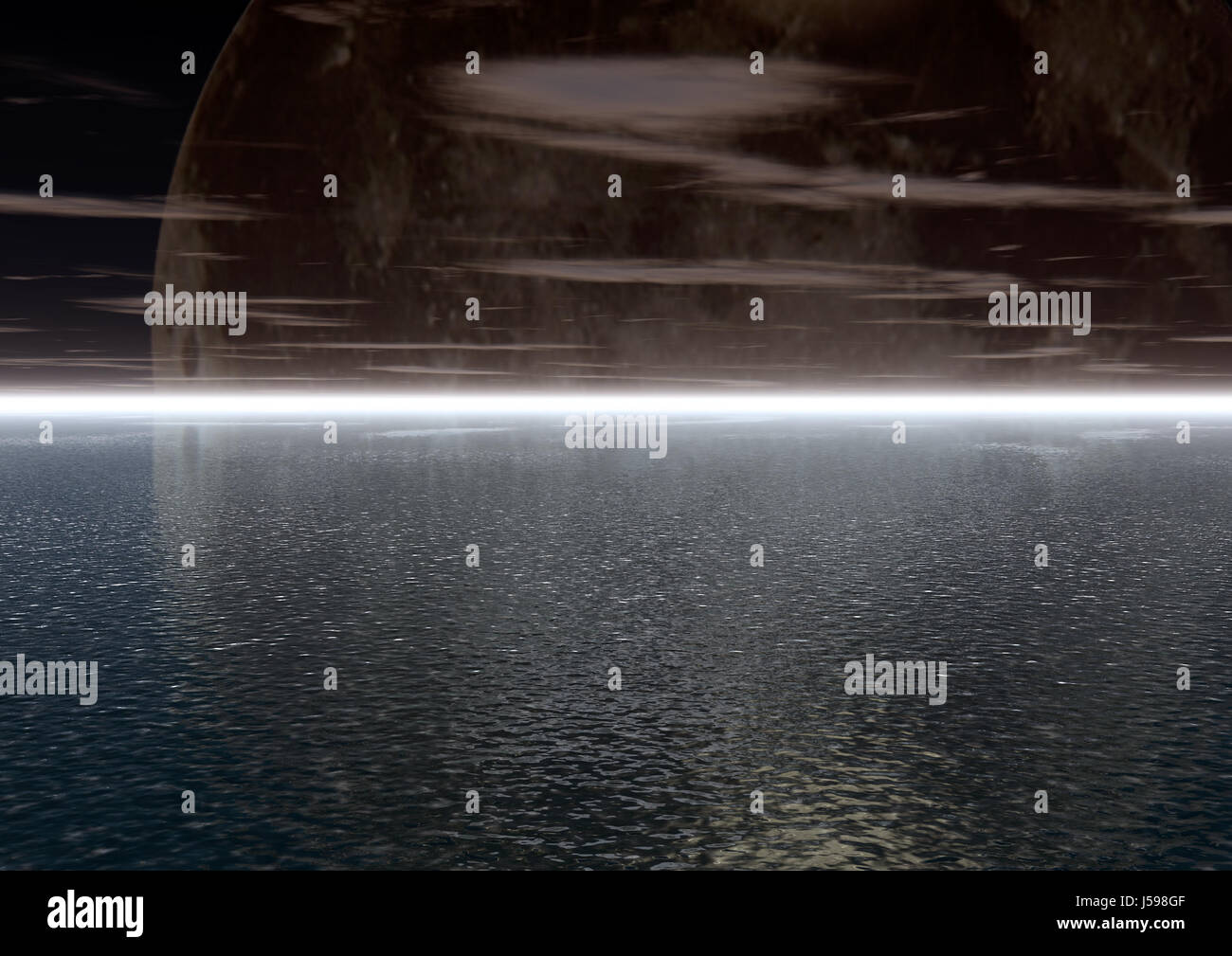 Digital moon art hi-res stock photography and images - Alamy